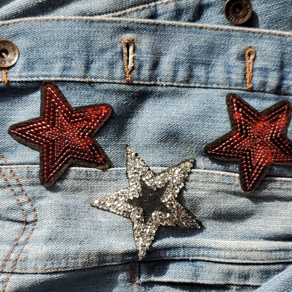 Dollhouse | Jackets & Coats | Bedazzled Doll House Jean Jacket | Poshmark